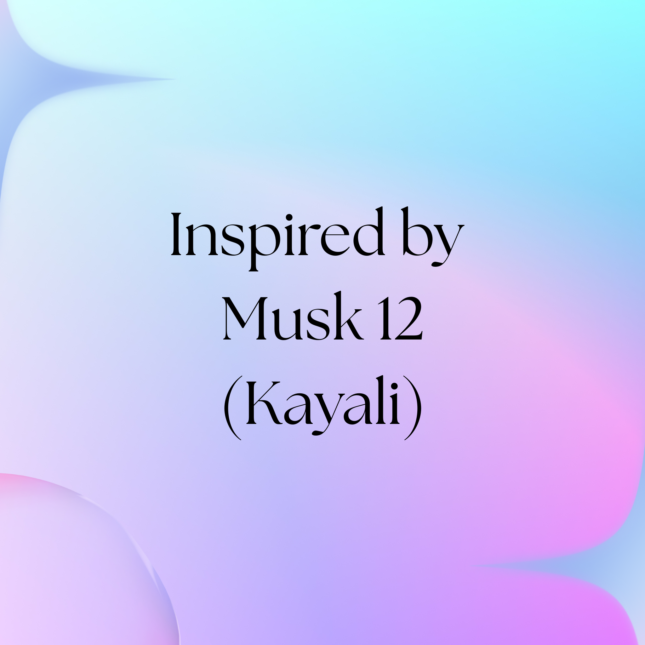 HSBS Inspired by Musk 12 (Kayali) – Heaven Scent by Shannon LLC